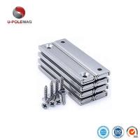 China LSCM-60 60x13.5x5mm Ndfeb Neodymium Iron Boron Permanent Magnet with M6 Hole Size for sale