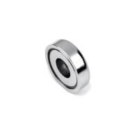 China Counterbore Hole NdFeB Pot Magnet D16MM /- 0 Tolerance Nickel-plated Ni-Cu-Ni Coating for sale
