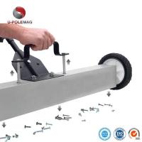 China 24 Inch Magnetic Sweeper with Wheels Experience Easy Cleaning Like Never Before for sale