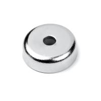 China Processing Service Countersinking 9mm N52 Neodymium Flat Pot Magnet with and Good for sale