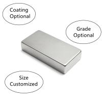 China 100x50x20 mm Rare Earth Magnet with Cutting Service Direct NdFeB Rectangular Magnet for sale