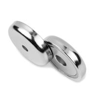 China D42mm Pot Magnet with Round Cup Neodymium Magnetic Base and Strong Displacement Force for sale