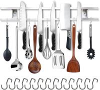 China 304 Stainless Steel Magnetic Knife Holder for Wall The Perfect Kitchen Accessory for sale