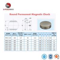 China Customized Effective Length Circular Permanent Magnetic Chuck for Precision Machining for sale