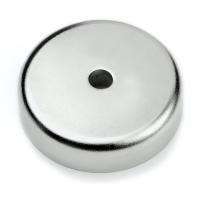 China 35 LB Pull Power Mounting Magnets featuring Counterbored Hole and Pot Diameter D 60 mm for sale