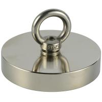 China Industrial Double Side Round Searching Magnet with Strong Pulling Force NdFeb Grade for sale