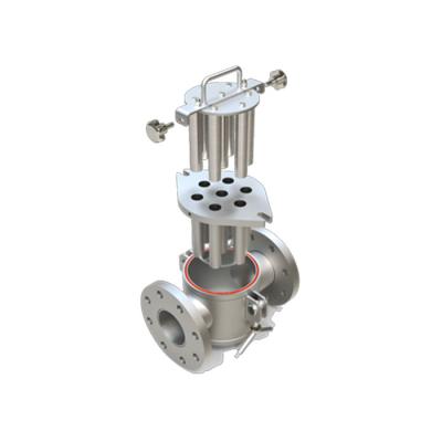 China Easy Cleaning and Heating Chocolate with Flange Type Magnetic Filters Made of SUS316L for sale