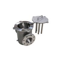 China Easy Cleaning and Heating Chocolate with Flange Type Magnetic Filters Made of SUS316L for sale