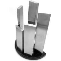 China Custom Kitchen Multi Function Stainless Steel Magnetic Knife Block/Bar/Strip/Holder for sale