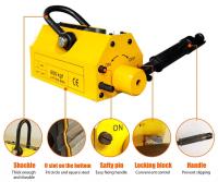 China Manual Plate Handling Magnets with Super Powerful 100kg Permanent Neodymium Magnets for sale