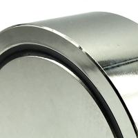 China Density Neodymium Fishing Magnet with M8 Eyebolt and 80KG Pulling Force 48mm Diameter for sale