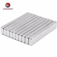 China Powerful 2.5''x0.4''x0.2'' N45 Neodymium Magnet in Rectangle Shape for Performance for sale