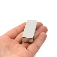China Custom Super Strong Magnet N52 60x20x10mm Rectangular with Zinc Coating and NdFeB Grade for sale