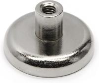 China Composite Material Round NdFeB Magnet Neodymium Pot Magnet D60mm with 160kg Force for sale