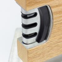 China Oak Magnetic Knife Holder Set with Magnetic Holder and Knife Sharpener Sustainable Design for sale