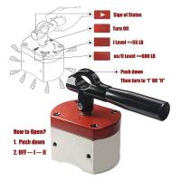 China 300kg Max Pull Force On/Off Magnet 2kg Self Weight for Multipurpose Lifting Solutions for sale