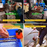 China 300kg Max Pull Force On/Off Magnet 2kg Self Weight for Multipurpose Lifting Solutions for sale