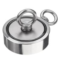 China 300KG Pull Force Cup Shape Double Face Fishing Magnet Holder for Dependable Retrieval for sale
