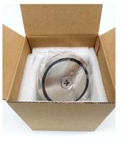 China A3 steel NdFeB magnet 148 LBS 67 KG Pulling Force D48mm Rare Earth POT Magnet with Eyebolt for sale