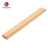 China Outdoor Room Space Release Golden Color Titanium Magnetic Knife Bar 400x45x15mm Size for sale