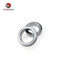 China Gold Coated Neodymium Radial Magnetized Big Ring Magnet for in Industrial Applications for sale