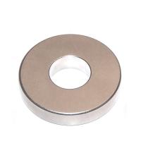China Ni-Cu-Ni Coating Grade N52 NdFeb Permanent Large Ring Neodymium Magnet for Industrial for sale