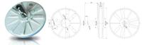 China Customized 1kw Inner Rotor Axis Wind Turbine with Homemade Permanent Magnet Generator for sale