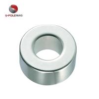 China Ni-Cu-Ni Coating Grade N52 NdFeb Permanent Large Ring Neodymium Magnet for Industrial for sale