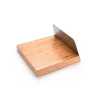 China Acacia Wood Magnetic Knife Organizer Universal Block for Knives Scissors 235x110x35mm for sale