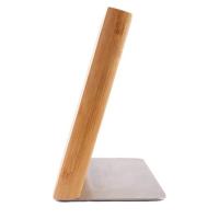 China Acacia Wood Magnetic Knife Organizer Universal Block for Knives Scissors 235x110x35mm for sale