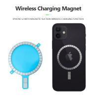 China Composite Neodymium Magnet Wireless Charging Magnetic Ring Snap Adapter for MagSafe Case for sale