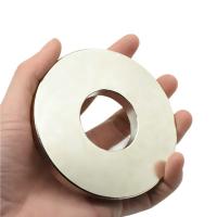 China Ni-Cu-Ni Coated N35 Neodymium Magnet for Ring-shaped Earphone and Handset Speaker for sale