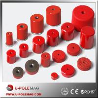 China D25.4x21 Alnico Round Base Cup Pot Magnet with Hole Grade AlNiCo Magnet for sale