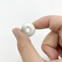 China ISO14001 2004 Certified N35 Ni-Cu-Ni Coated Ring Magnets for Valves for sale