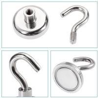 China Customized Finish Magnet Hook Permanent and Powerful for Hanging Needs for sale