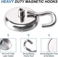 China Customized Finish Magnet Hook Permanent and Powerful for Hanging Needs for sale