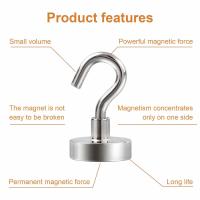 China Customized Finish Magnet Hook Permanent and Powerful for Hanging Needs for sale