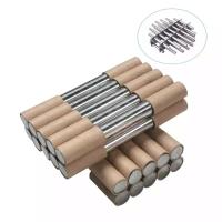 China Permanent 12000 Gauss Magnetic Grid Hopper Magnet Rod Magnetic Bar for Industrial for sale