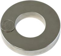 China N52 Strong Neodymium Ring Magnet with Customized Coating Options from Golden for sale