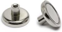 China Industrial Magnet Neodymium Internal Threaded Cup Pot with Customized Pulling Force for sale