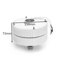 China 15 W Rated Power U 50 Rpm Permanent Magnet Alternator Generator for Energy Production for sale