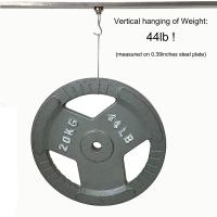 China Strong Pull Force Pot Magnet with 180 Free Rotation Swivel Hook and Customized Design for sale