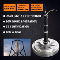 China AFPMG560 5kw 220v Vertical Axis Wind Turbine Generator with 20 Years Design Lifetime for sale