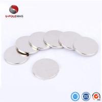 China Tolerance ±1mm Permanent N35-N52 Neodymium Disc Adhesive Magnet with 3M Self Adhesive for sale