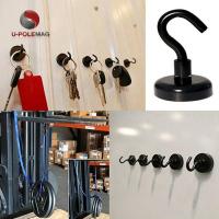 China Sample Lead Time 10-20 Days D27x7mm Strong Magnetic Hooks for Home Office and Garage for sale