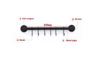 China 30 LB Heavy Duty Neodymium Magnetic Holder Rust Resistant Rubber Coating for Industrial for sale