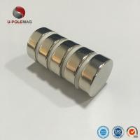China 5000 Gauss Neodymium Disc Magnet Max Working Temperature 80 Centigrade Tolerance ±1% for sale