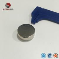 China 5000 Gauss Neodymium Disc Magnet Max Working Temperature 80 Centigrade Tolerance ±1% for sale