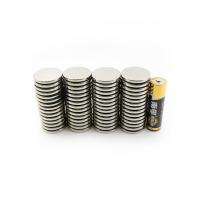China 5G Router Thin Disc Magnet with Permanent Nickel Plating and ±5% Tolerance for sale