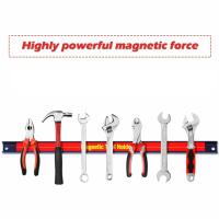 China Neodymium Magnet 18'' Tool Holder Magnetic Wall Mount Organizer for Garage/ Workshops for sale
